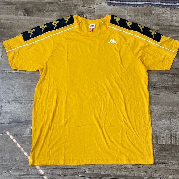 Kappa | Shirts | Vintage Kappa Yellow Ss Tshirt | Poshmark